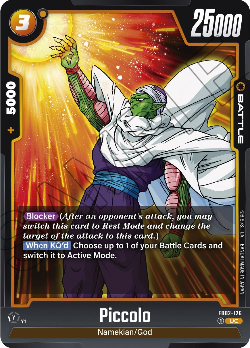 Piccolo - Blazing Aura - Dragon Ball Super: Fusion World