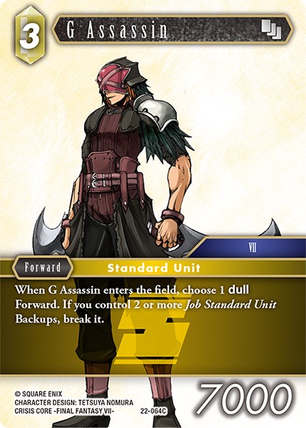 G Assassin - Hidden Hope - Final Fantasy TCG