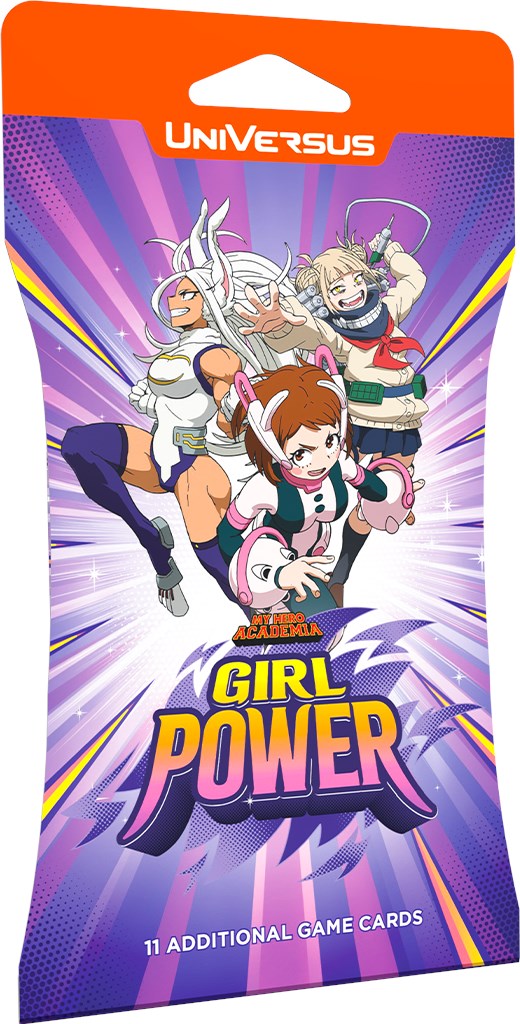 My Hero Academia: Girl Power Hanging Booster Pack - UniVersus: My Hero ...