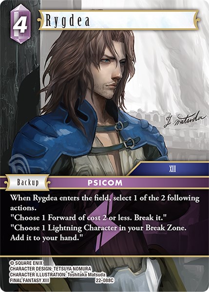 Rygdea - Hidden Hope - Final Fantasy TCG
