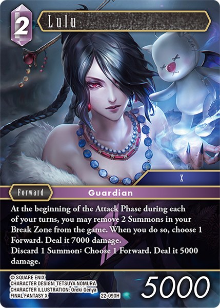 Lulu - Hidden Hope - Final Fantasy TCG