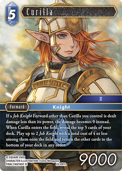 Curilla - Hidden Hope - Final Fantasy TCG