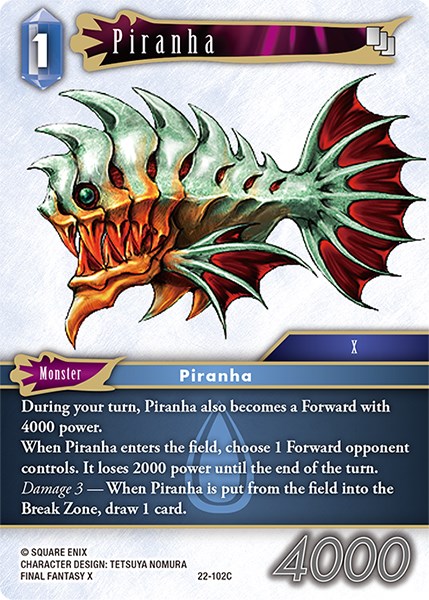 Piranha - Hidden Hope - Final Fantasy TCG