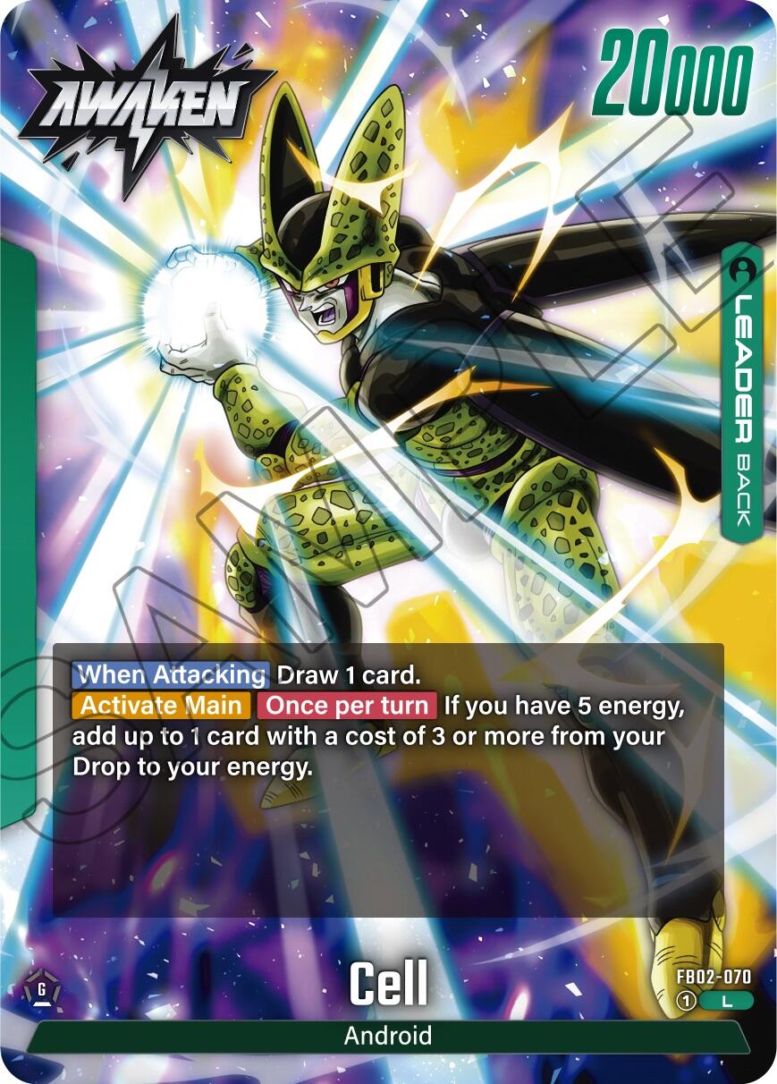 Cell - FB02-070 - Blazing Aura - Dragon Ball Super: Fusion World