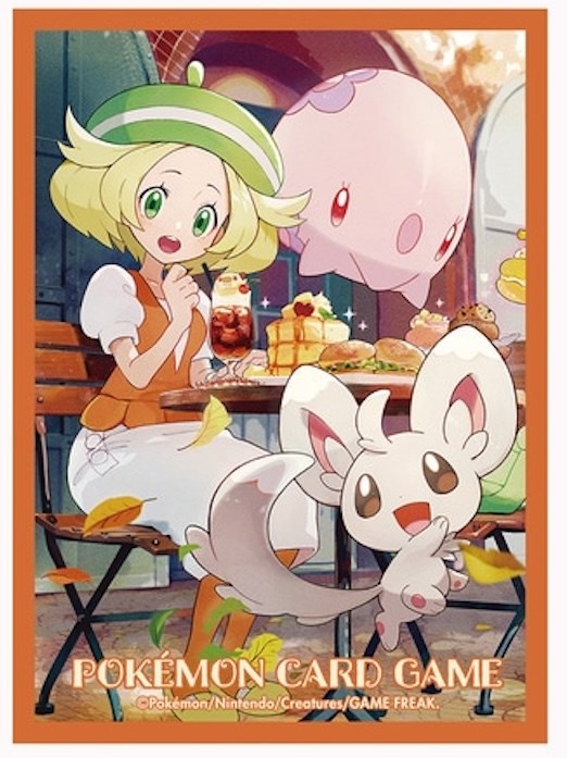 Pokemon TCG: Pokemon Center Japan Exclusive Card Sleeves - Bianca (64 ...