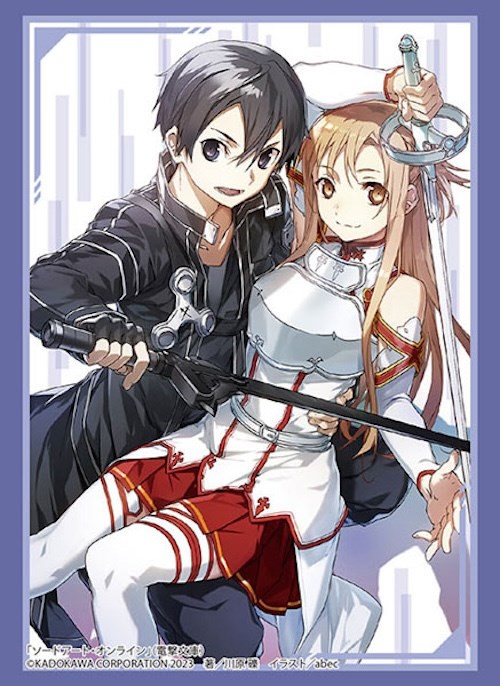 Bushiroad Sleeve Collection HG Vol.3945: Dengeki Bunko Sword Art Online - Kirito & Asuna Part. 2 ...