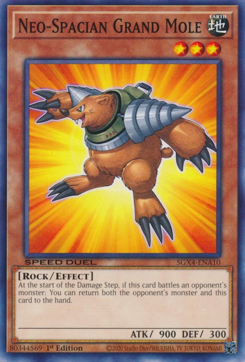 Neo-Spacian Grand Mole - Speed Duel GX: Midterm Destruction - YuGiOh