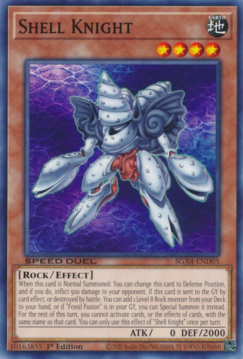 Shell Knight - Speed Duel GX: Midterm Destruction - YuGiOh