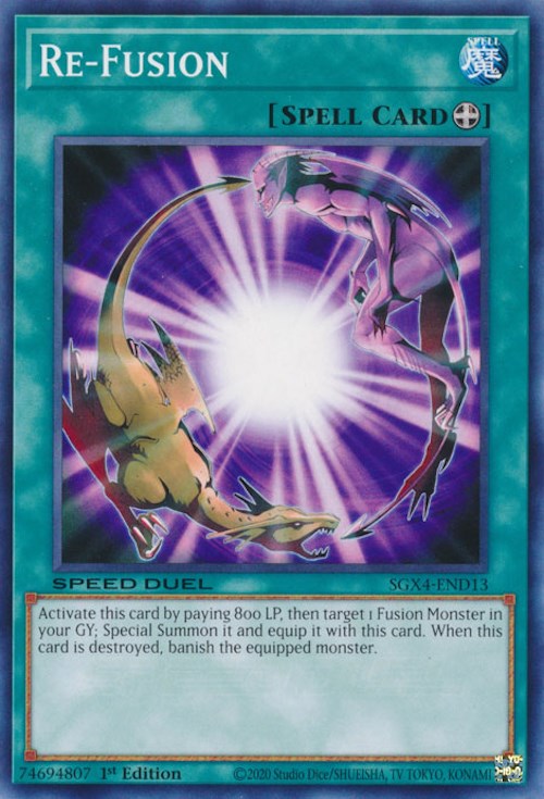 Re-Fusion - Speed Duel GX: Midterm Destruction - YuGiOh