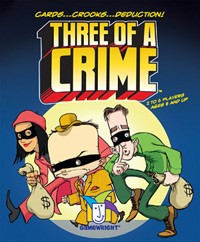 Three of a Crime Card Game - Gamewright - Boardgames