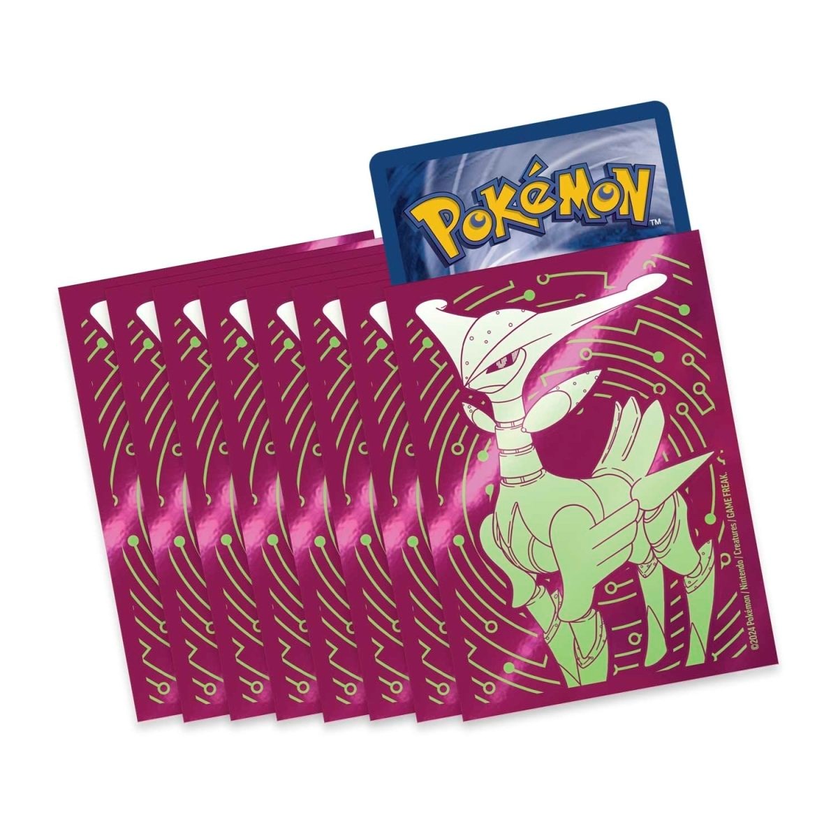 Pokemon TCG: Temporal Forces Elite Trainer Box Card Sleeves - Iron ...