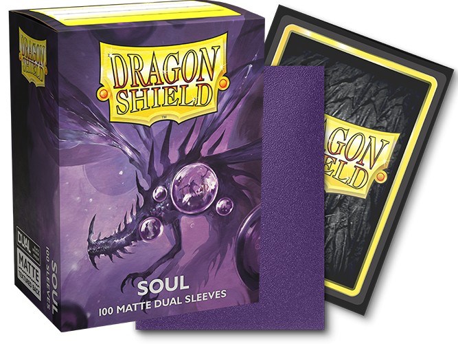 Dragon Shield Dual Matte Standard Sleeves - Soul (100-Pack) - Dragon ...