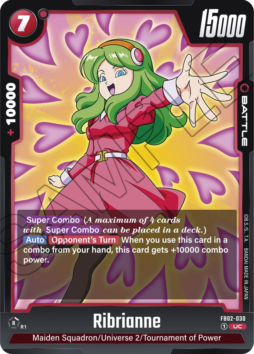 Ribrianne - FB02-030 - Blazing Aura - Dragon Ball Super: Fusion World