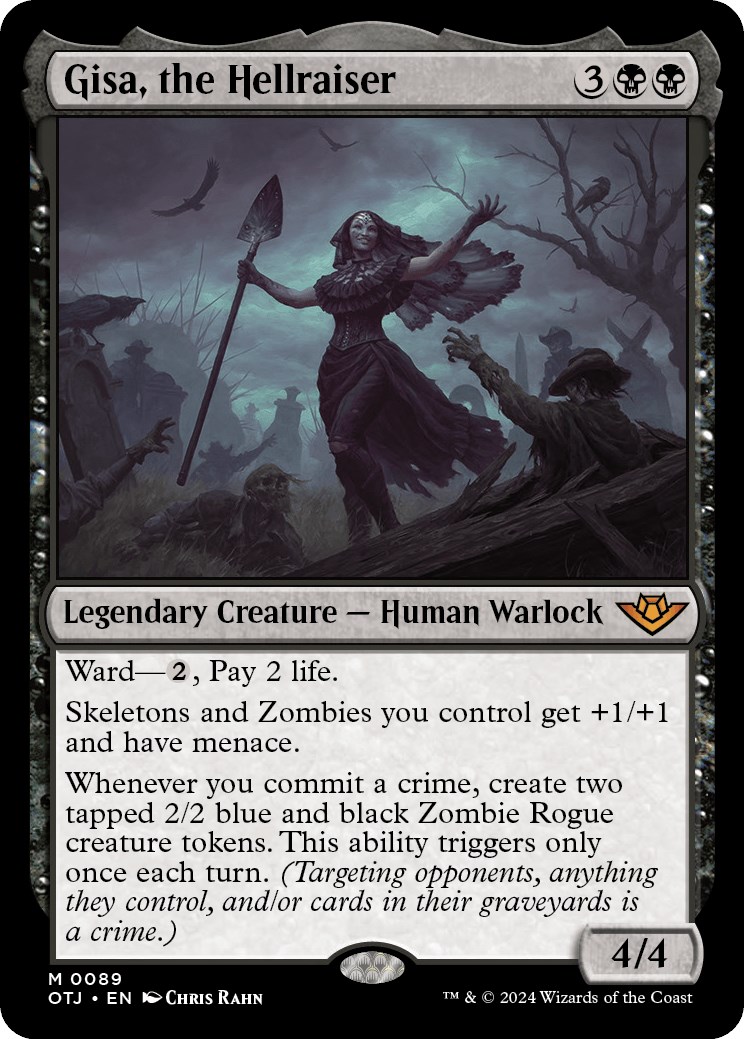 Gisa, the Hellraiser - Outlaws of Thunder Junction - Magic: The Gathering