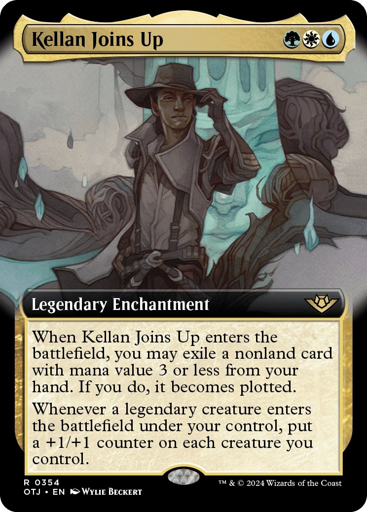 Kellan Joins Up (Extended Art) - Outlaws of Thunder Junction - Magic: The Gathering