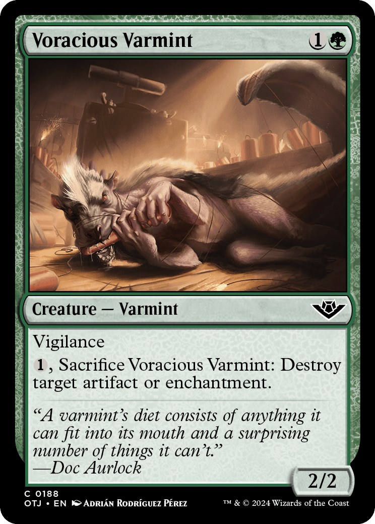 Voracious Varmint - Outlaws of Thunder Junction - Magic: The Gathering