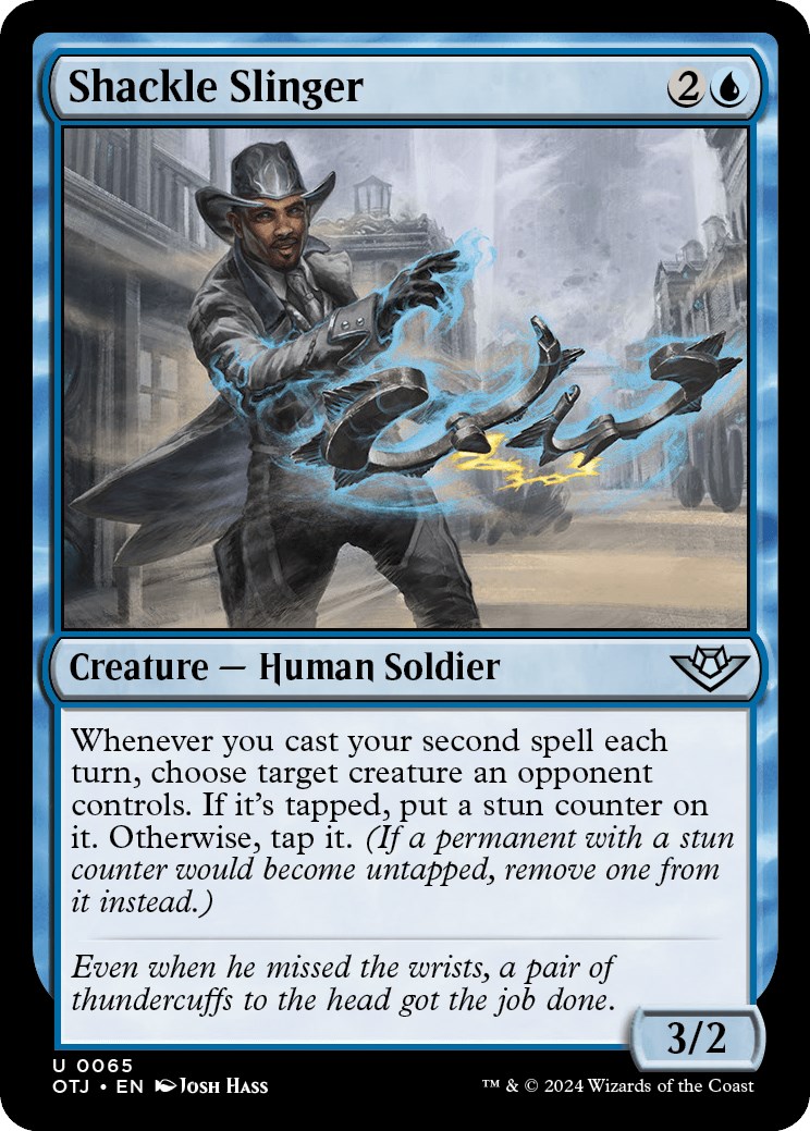 Shackle Slinger - Outlaws of Thunder Junction - Magic: The Gathering