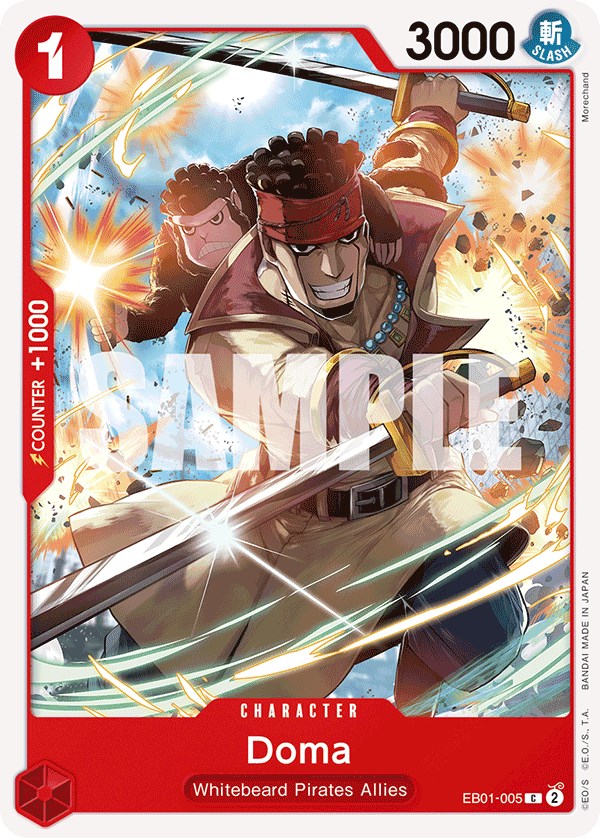 Doma - Extra Booster: Memorial Collection - One Piece Card Game
