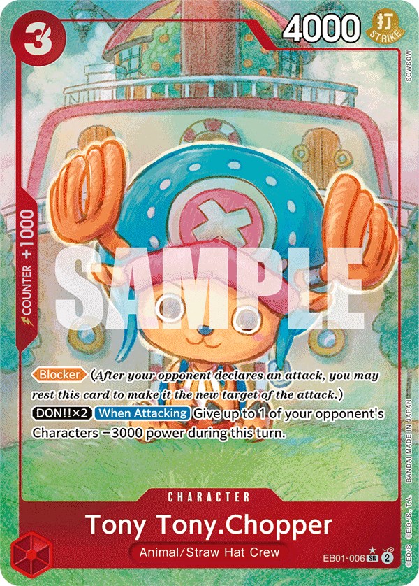 Tony Tony.Chopper (Alternate Art) - Extra Booster: Memorial Collection ...