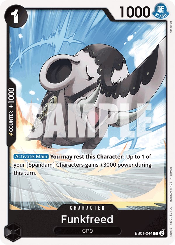 Funkfreed - Extra Booster: Memorial Collection - One Piece Card Game