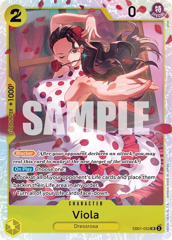 Viola - Extra Booster: Memorial Collection - One Piece Card Game