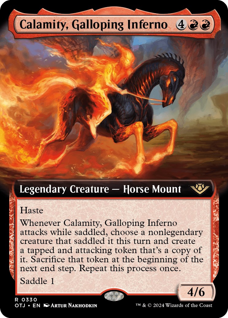 Calamity, Galloping Inferno (Extended Art) - Outlaws of Thunder ...