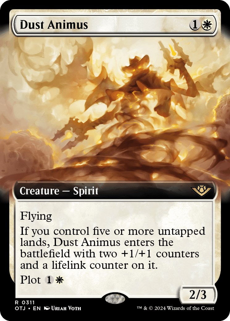 Dust Animus (Extended Art) - Outlaws of Thunder Junction - Magic: The ...