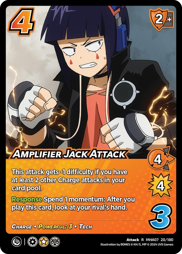 Amplifier Jack Attack - UniVersus: My Hero Academia: Girl Power - UniVersus