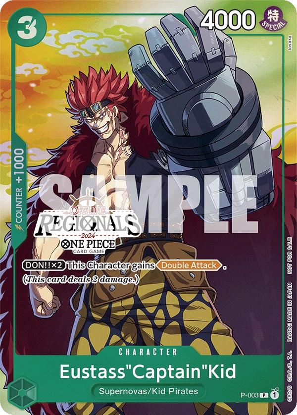 Eustass"Captain"Kid (Offline Regional 2024 Vol. 2) [Participant] - One ...