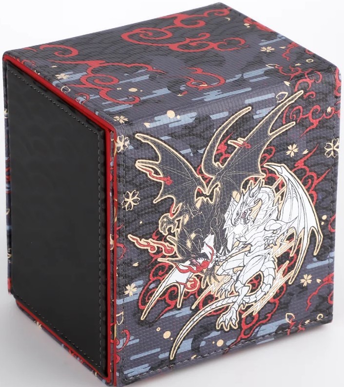 Ebony Diviner Dragons Chi Deck Box - ManaMoon Deck Boxes - Deck Boxes