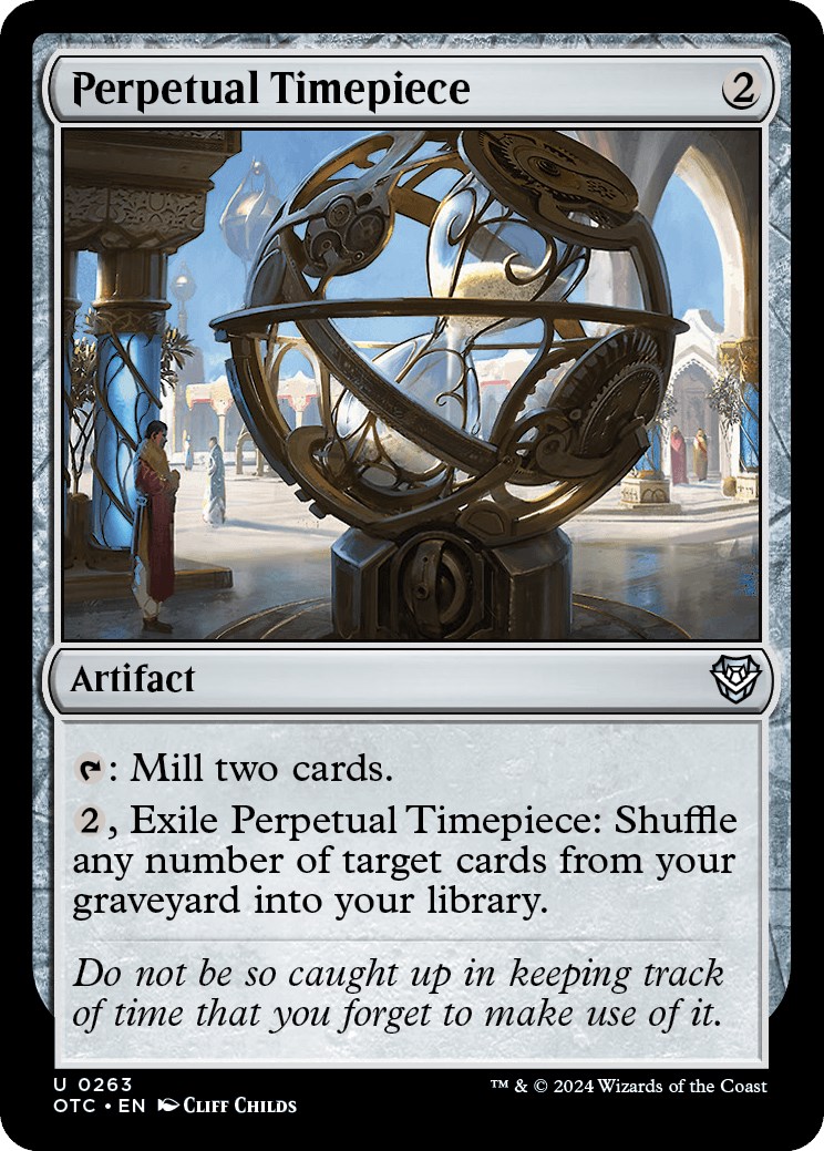 Perpetual Timepiece - Commander: Outlaws of Thunder Junction - Magic ...