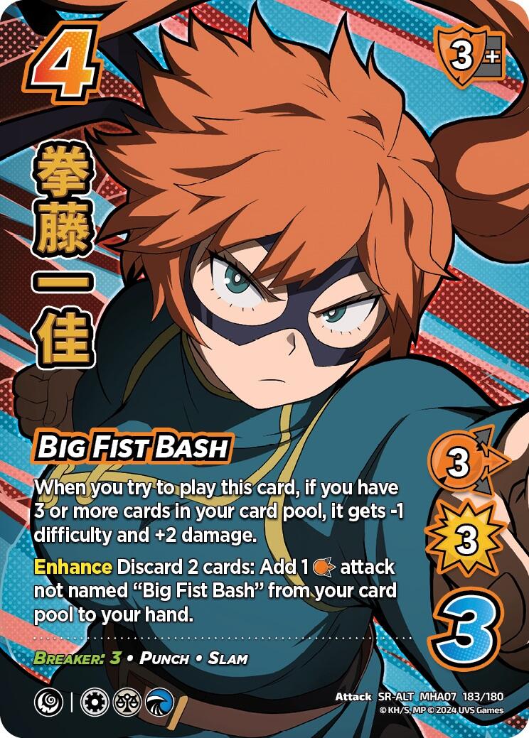 Big Fist Bash (Alternate Art) - UniVersus: My Hero Academia: Girl Power ...