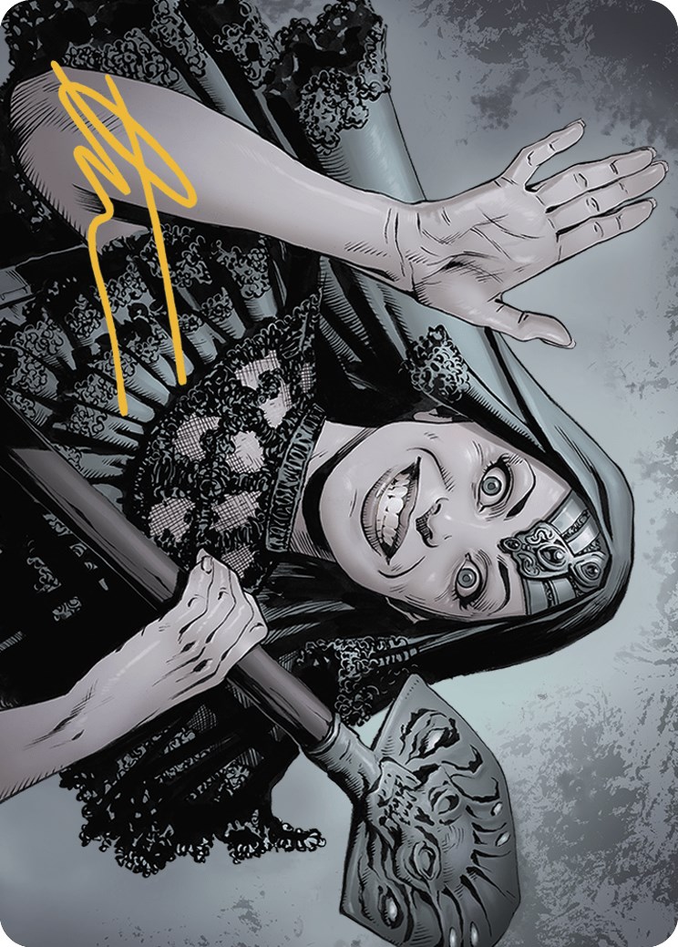 Gisa, the Hellraiser Art Card (Gold-Stamped Signature) - Art Series ...