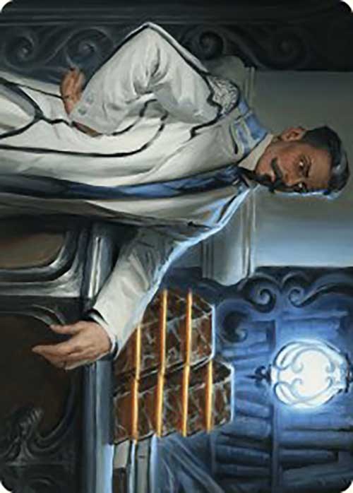 Baron Bertram Graywater Art Card - Art Series: Outlaws of Thunder Junction - Magic: The Gathering