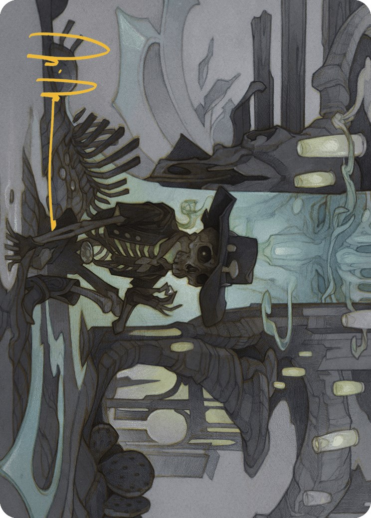 Tinybones Joins Up Art Card (Gold-Stamped Signature) - Art Series: Outlaws of Thunder Junction ...