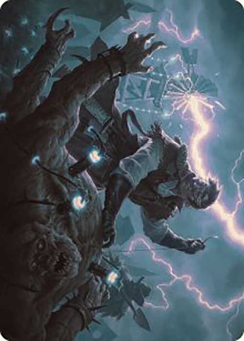 Geralf, the Fleshwright Art Card - Art Series: Outlaws of Thunder ...