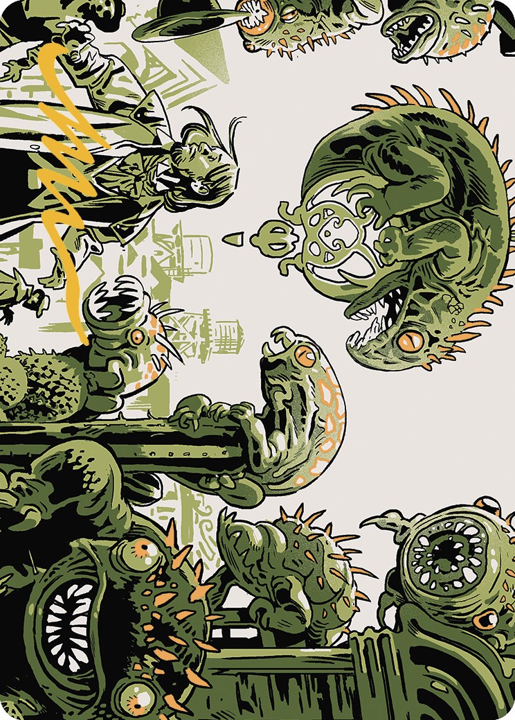 Pest Infestation Art Card (Gold-Stamped Signature) - Art Series ...