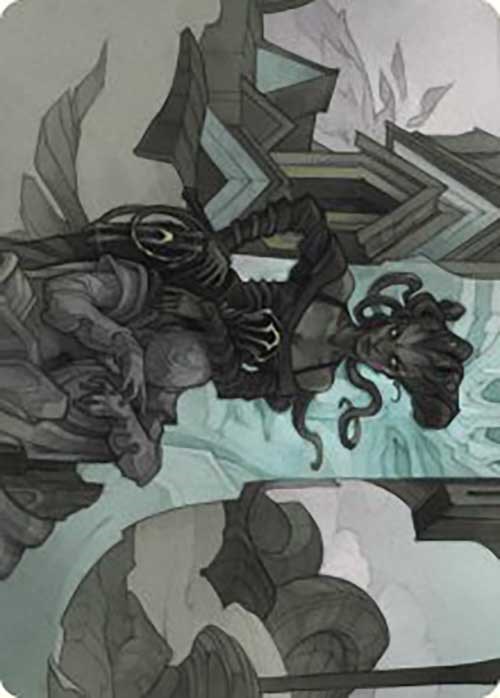 Vraska Joins Up Art Card - Art Series: Outlaws of Thunder Junction ...