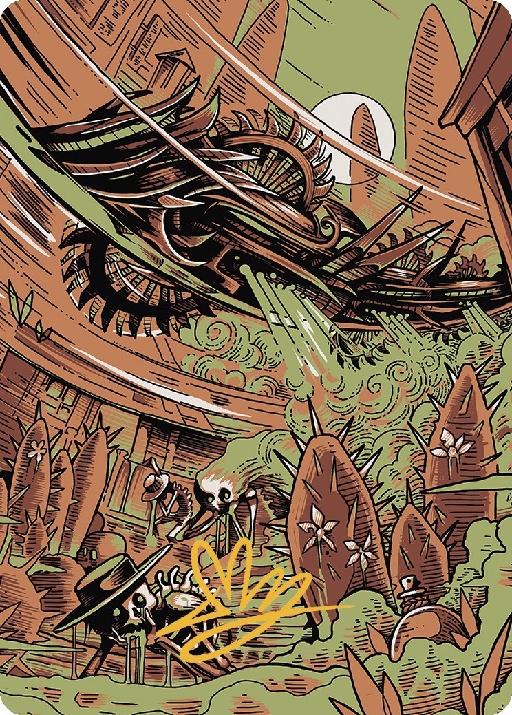 Contagion Engine Art Card (Gold-Stamped Signature) - Art Series ...