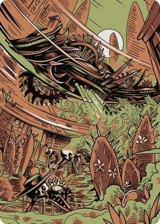 Contagion Engine Art Card - Art Series: Outlaws of Thunder Junction ...