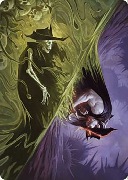 Pillage the Bog Art Card - Art Series: Outlaws of Thunder Junction ...