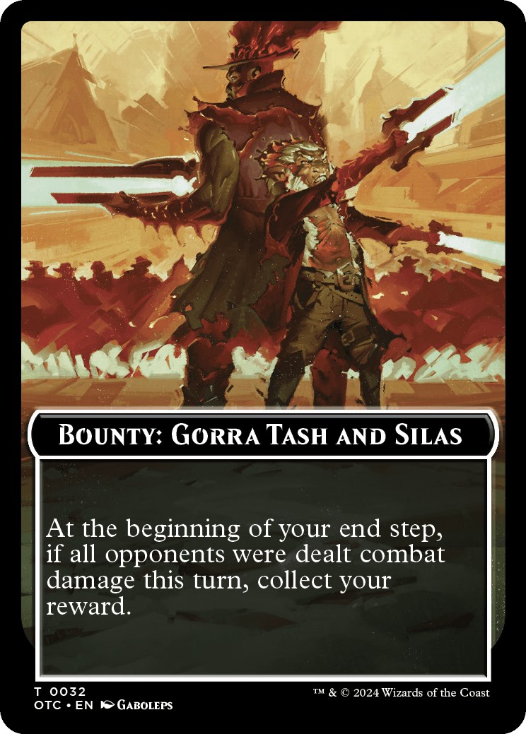 Bounty: Gorra Tash and Silas // Bounty Rules Double-Sided Token ...