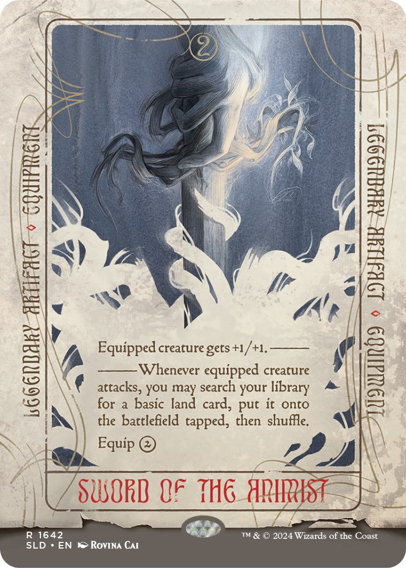 Sword of the Animist - Secret Lair Drop Series - Magic: The Gathering