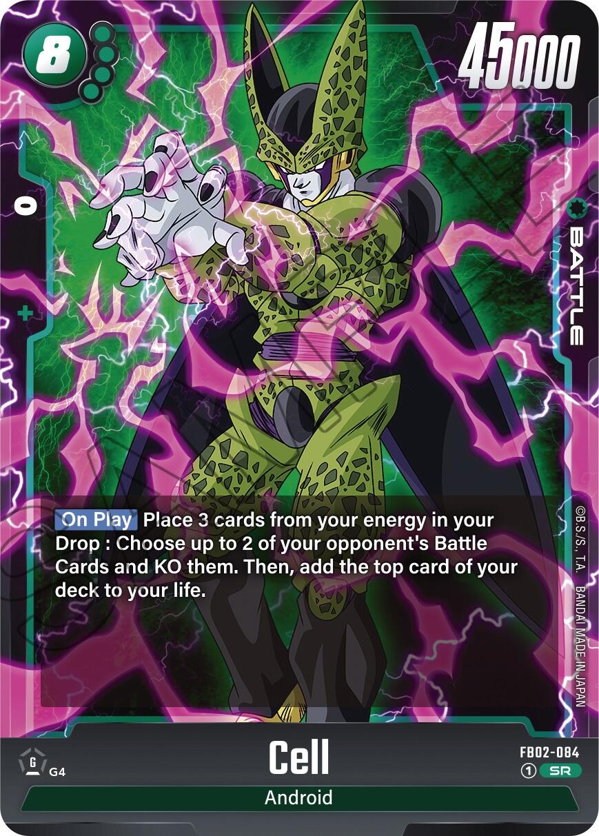 Cell - FB02-084 - Blazing Aura - Dragon Ball Super: Fusion World