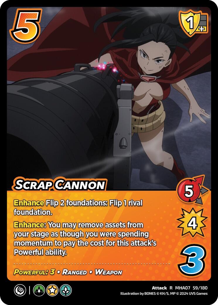 Scrap Cannon - UniVersus: My Hero Academia: Girl Power - UniVersus