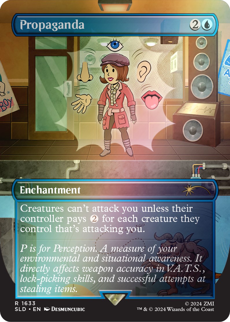 Propaganda (1633) (Rainbow Foil) - Secret Lair Drop Series - Magic: The ...