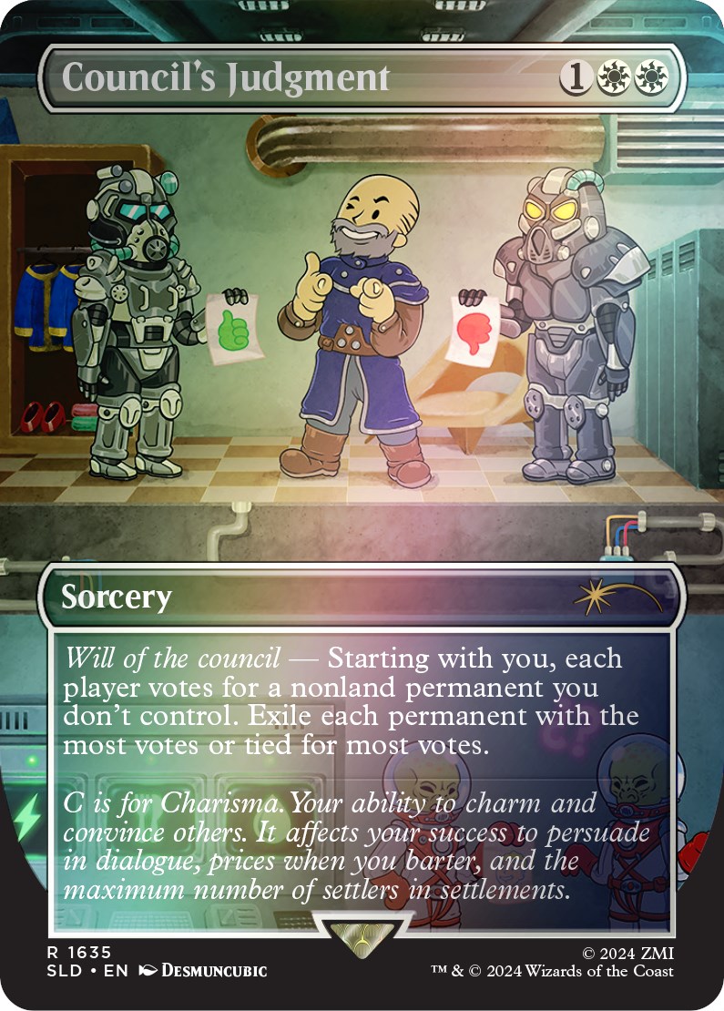 Council's Judgment (Rainbow Foil) - Secret Lair Drop Series - Magic ...