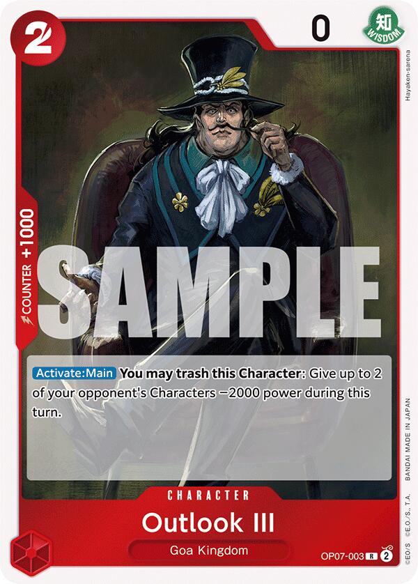 Outlook III - 500 Years in the Future - One Piece Card Game