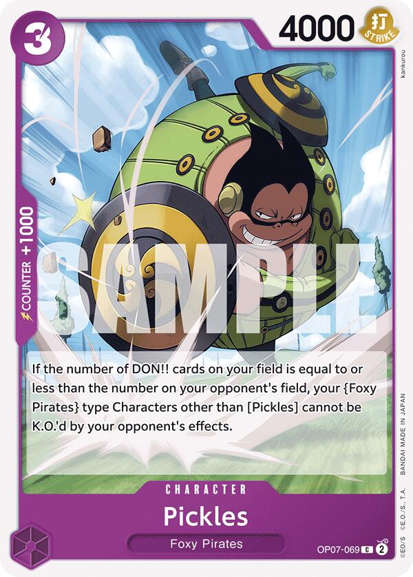 Pickles - 500 Years in the Future - One Piece Card Game
