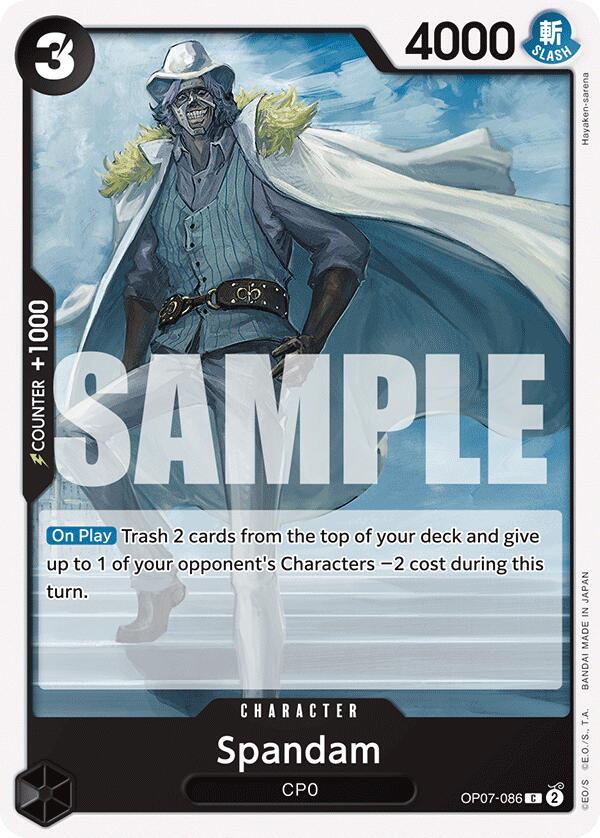 Spandam - 500 Years in the Future - One Piece Card Game